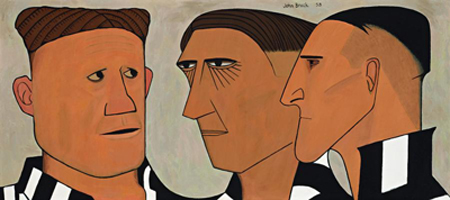 JOHN BRACK THREE OF THE PLAYERS.jpg | Fine Art Auction House ...